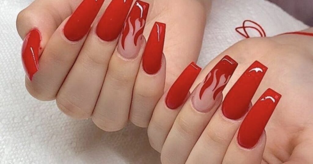 Uñas rojas: diseños, acrílicas, elegantes, combinaciones… - Revista Ven ...